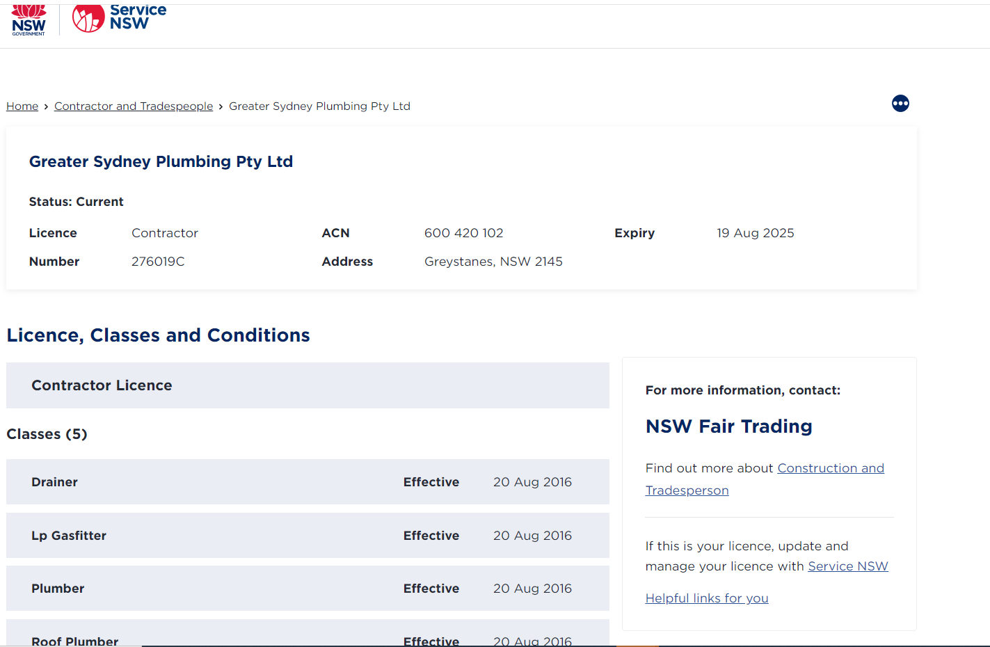 Plumbing Licence Check: Does Your Plumber Have One in NSW?